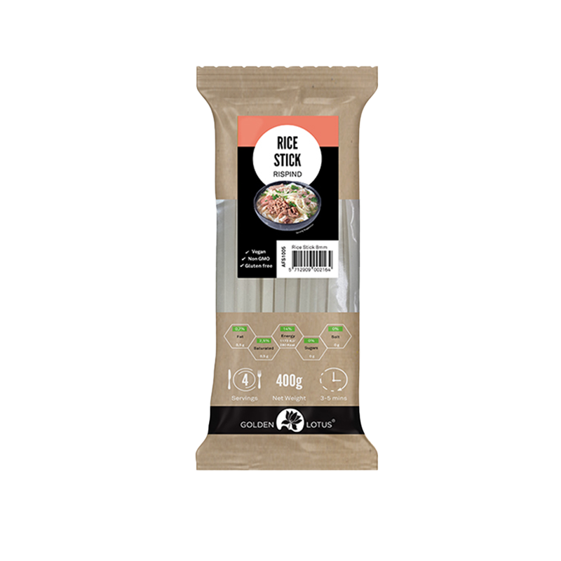 Golden Lotus Rice Noodle 8mm 400g